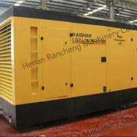 China 25bar 400HP Yuchai Diesel Engine Screw Compressors Portable Air Compressors for sale