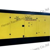 China 25bar 400HP Yuchai Diesel Engine Screw Compressors Portable Air Compressors for sale