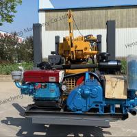 China Deep Borehole DTH Drilling Rig 350m Depth Water Well Machine Full Hydraulic Operation for sale