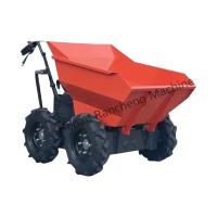 China 6.5HP Gas Powered Mini Dumper Truck for 300kg Load with 4WD for sale