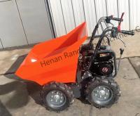 China 6.5HP Diesel Mini Tracked Dumper Truck with 300KG Load Capacity for sale