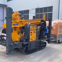 China 280m Water Well Drilling Rig with 7000-9000Nm Max Torque - Diesel Hydraulic Power for sale