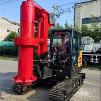China RCQ-10C Mini Hydraulic Rotary Piling Rig with Kubota Diesel Engine 36KW for sale