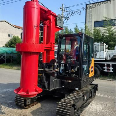 China RCQ-10C Mini Hydraulic Rotary Piling Rig with Kubota Diesel Engine 36KW for sale