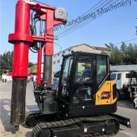 China RCQ-10C Mini Hydraulic Rotary Piling Rig with Kubota Diesel Engine 36KW for sale