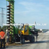 China Full Hydraulic RCQ-10W Piling Rig - 10m Depth, 2200 R/Min Rotary Speed for sale