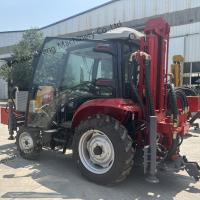China Hydraulic Tractor Mounted Water Well Drilling Machine 3400mm Feed Stroke for sale