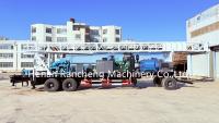 China Trailer Water Well Driling Rig With 132KW Cu-mmins Diesel Engine For 600m Water Drilling for sale