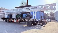 China Trailer Water Well Driling Rig With 132KW Cu-mmins Diesel Engine For 600m Water Drilling for sale