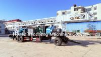 China Trailer Water Well Driling Rig With 132KW Cu-mmins Diesel Engine For 600m Water Drilling for sale