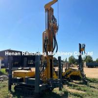 China 200m Borehole Drilling Machine/Borewell/Hydraulic Crawler Mounted Pneumatic Water Well Drilling Rig Machine For Sale for sale