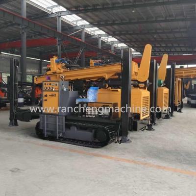 China Water Well Drilling Machine For 800m Deep Drilling In All Types Of Soil 154KW Cu-mmins for sale