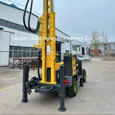 China 260m Depth Fully Automatic Wheel Hydraulic Water Well Drilling Machines for Drilling Equipment Water Well Equipment for sale