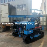 China Drill Depth 40-45m Hydraulic DTH Drilling Rig Both Rotary And Hammer Drilling for sale