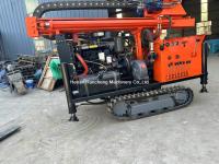 China Max Depth 200m RCS200C Rubber Crawler Small Water Well Drilling Rig Machine for sale