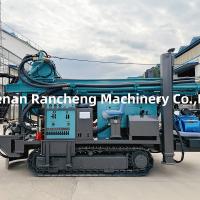 China Fully hydraulic 800-meter water well drilling rig for sale