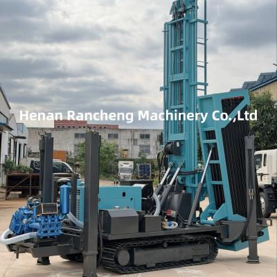 China Fully hydraulic 800-meter water well drilling rig for sale