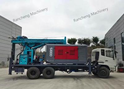 China 1000m Depth Truck Mounted Borehole Water Well Drilling Rig Machine For Sale for sale