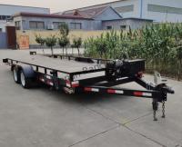 China Flatbed Trailer 5000*2200mm Small Electric Trailer For Cargo Transport for sale
