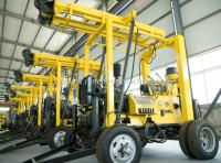 China Diesel Engine-Powered Wheeled Drilling Rig RCJ-3W Drilling Machine for sale
