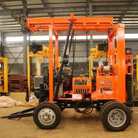 China Diesel Engine-Powered Wheeled Drilling Rig RCJ-3W Drilling Machine for sale