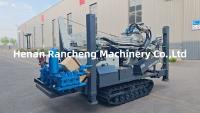 China RCF200C water well drilling rig with depth 200 meter with 58KW diesel engine for sale