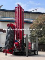 China RCF280C water well drilling rig  with Hydraulic Drill Pipe Library for sale