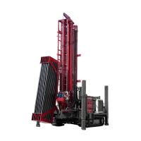 China RCF280C water well drilling rig  with Hydraulic Drill Pipe Library for sale