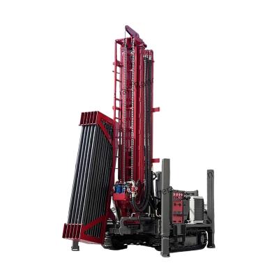 China RCF280C water well drilling rig  with Hydraulic Drill Pipe Library for sale