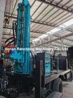 China 300m Depth Truck Mounted Water Well Drilling Rig 80km/h 266HP Load Vehicle Engine for sale