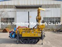 China Small Crawler Water Well Drilling Machine 42KW Engine 150m Drilling Depth for sale