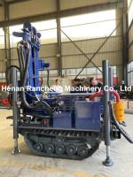 China 180m Depth Water Well Drilling Machine 77.3KW Engine Crawler Water Well Drilling Rig for sale