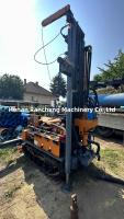 China 180m Depth Water Well Drilling Machine 77.3KW Engine Crawler Water Well Drilling Rig for sale