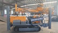 China 300m Bore Depth Water Well Crawler Type Drilling Rig Machine 85KW Yuchai Engine for sale