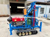 China 160m Small Portable Water Well Drilling Rig Machine With 35HP Engine for sale