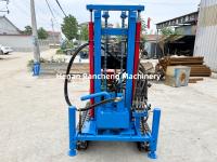 China 160m Small Portable Water Well Drilling Rig Machine With 35HP Engine for sale