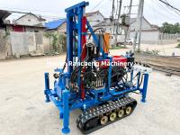 China 160m Small Portable Water Well Drilling Rig Machine With 35HP Engine for sale