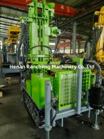 China RCF150S Crawler Mounted Rotary Water Well Drilling Rig with 150 Meter Drilling Depth and 42KW Diesel Engine for sale