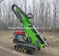 China RCKM-30S Hydraulic Pile Driver with 30HP Diesel Engine for 50-300mm Drilling Diameter and 30m Depth Mini Pile Drilling Rig for sale
