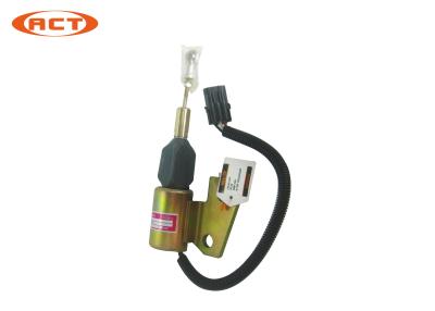 China Hyundai R130 Excavator Spare Parts , 3991168 3991167 Engine Stop Solenoid for sale