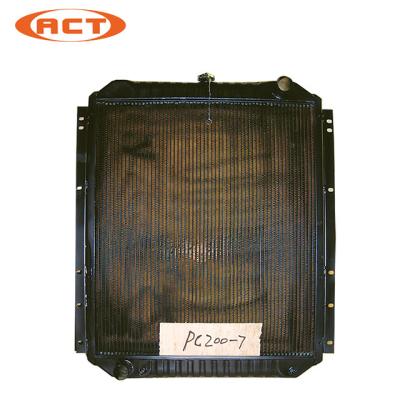 China Komatsu Radiator 20Y-03-21111 PC200-7 For Excavator Engine Parts for sale