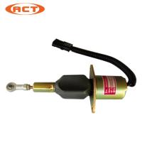 China Komatsu PC350-7 Diesel Engine Fuel Shut Off Solenoid 6742-01-2310 3930234 for sale