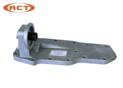 China PC200-6 6D102 6735-61-2260 Excavator Engine Oil Cooler Cover With Oil Filter Head for sale