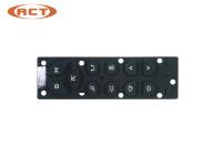China Stainless Steel Excavator Display Liquid Crystal Parts KEY-PRESS SK200-3 KLB-B3015 for sale