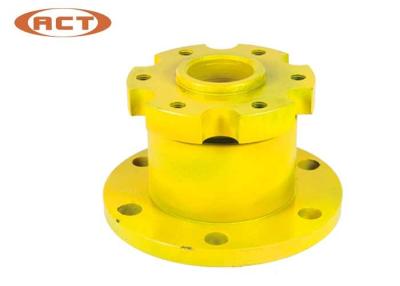 China Yellow Excavator Spare Parts Fan Seat For Komat Su PC200-3/5  143*114*40  6136-61-3610 for sale