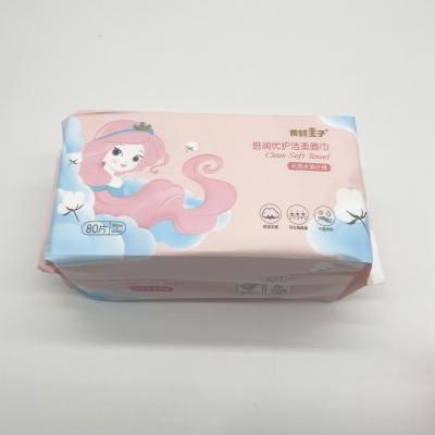 China Customized Label Biodegradable Soft Dry Wipes Disposable For Baby Adult for sale