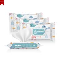 China Private Label Disposable Wet Wipes OEM Face And Hand Clean For Sensitive Baby Skin for sale