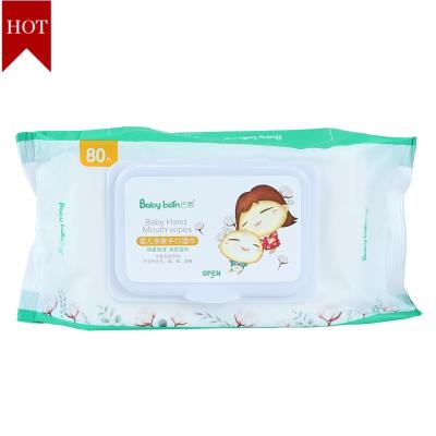 China Organic Sensitive Baby Daily Care Water Wet Wipes Custom Private Label for sale