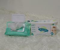 China Gentle Unscented Soft Cotton Disposable Wet Wipes For Sensitive Newborn Non Alcoholic for sale