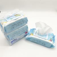 China Organic 99% Water Private Label Disposable Baby Wet Wipes For Sensitive Skin for sale